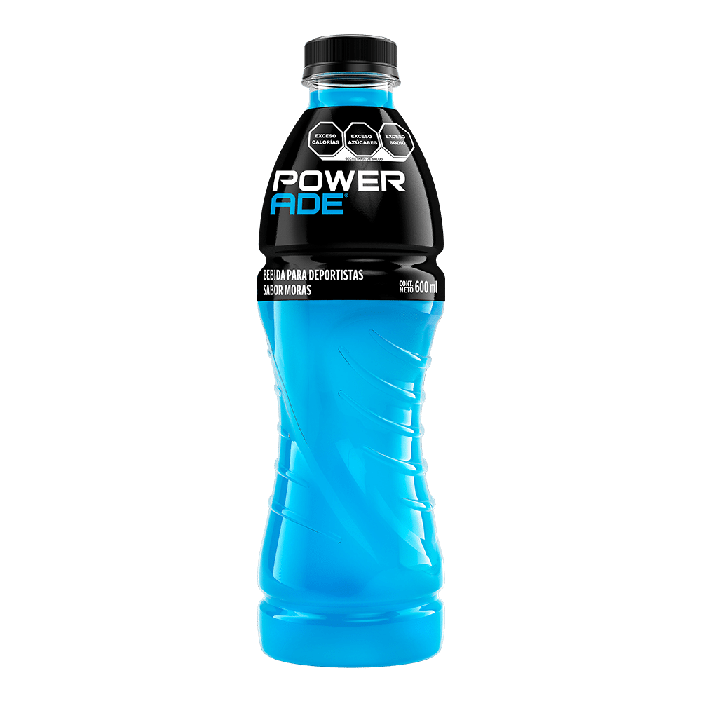 Bebida para deportistas Powerade sabor moras 500 ml