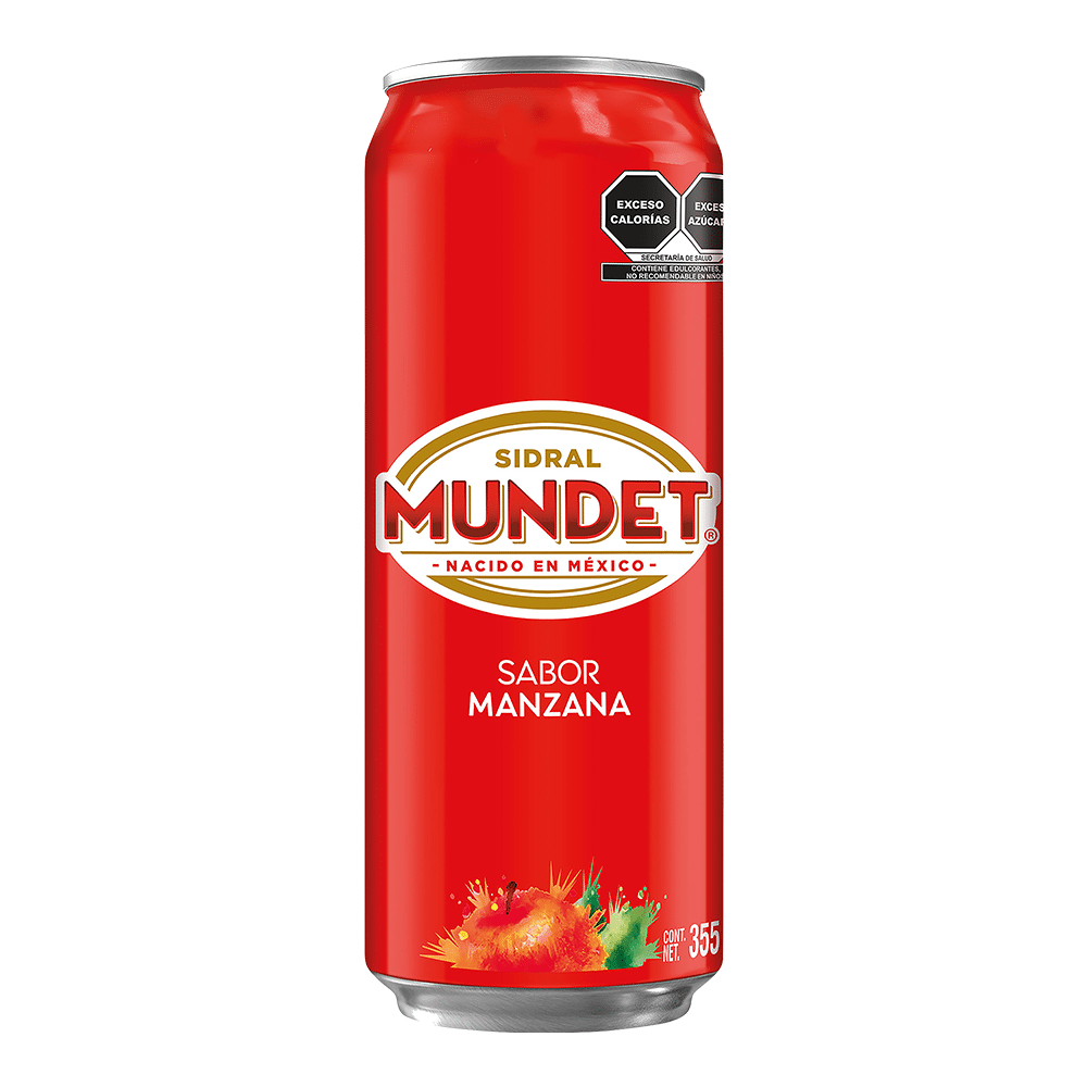 Refresco Sidral Mundet sabor manzana de 600 ml