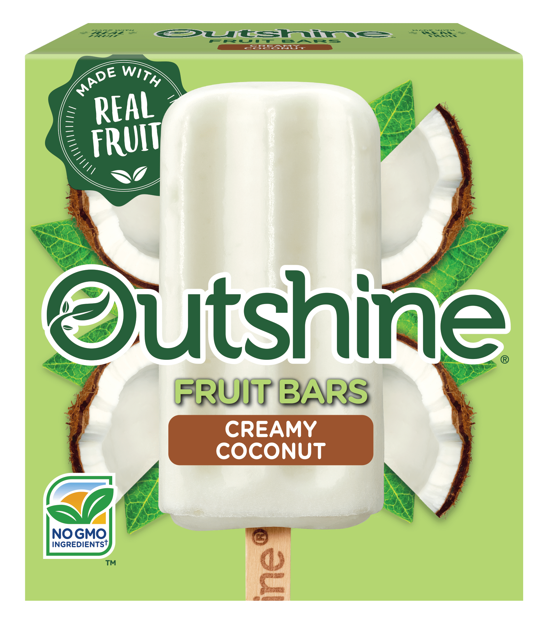 Outshine Watermelon Frozen Fruit Bars, 6 Count - Watermelon - 6 Count