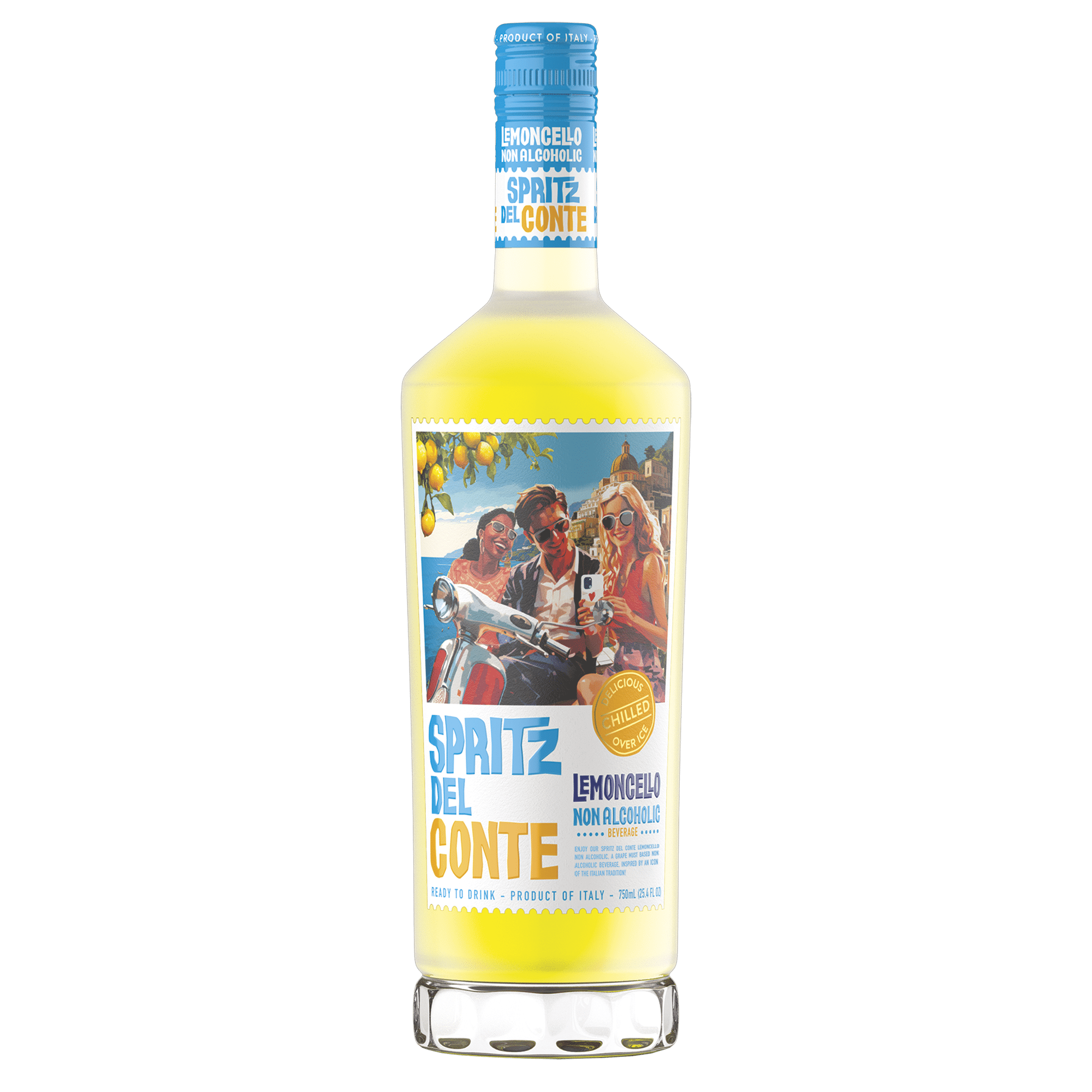 Spritz Del Conte Non-Alcoholic Italian Aperitif-Style Spritz Cocktail ...